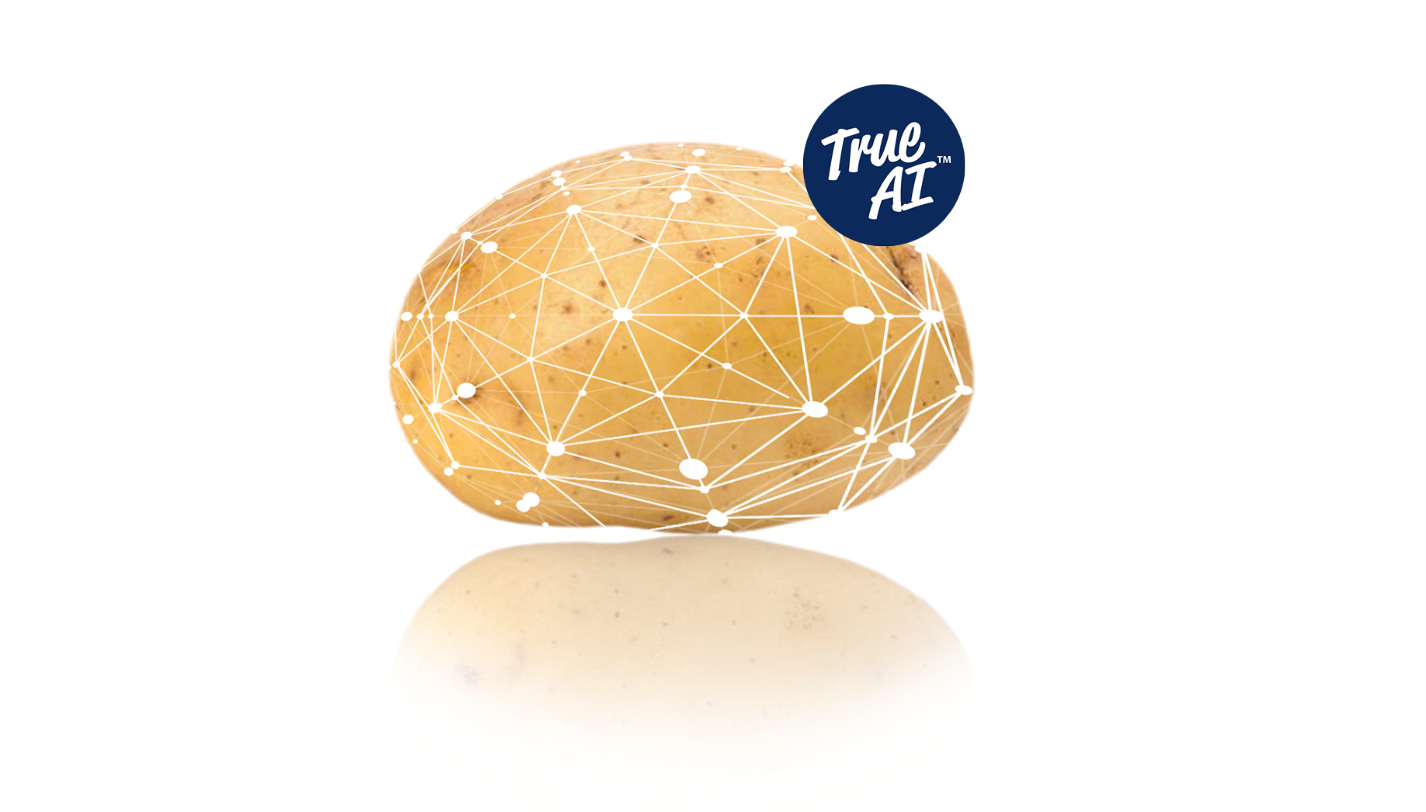 What are the powerful benefits of AI for potato grading?